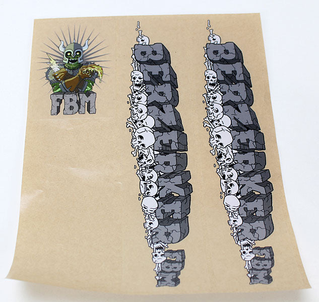 FBM Berzerker Sticker Set – FBMbikes